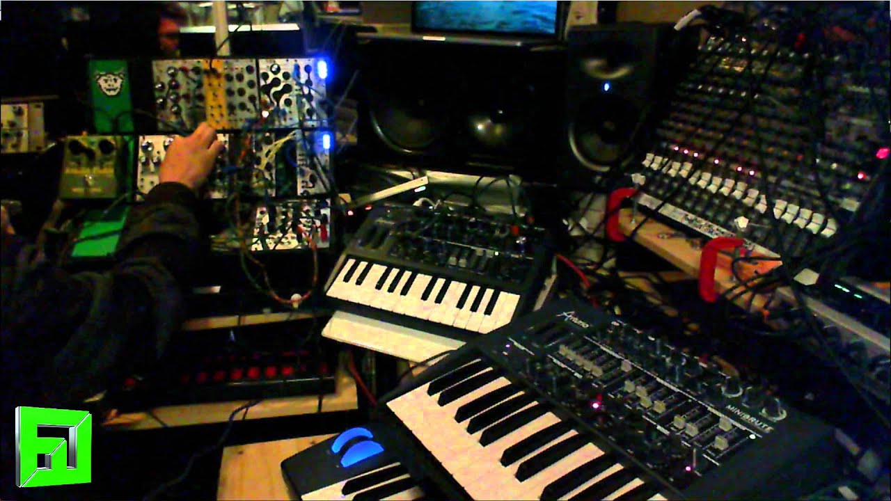 Tabula Rasa & Music thing Spring Reverb Eurorack modular - YouTube