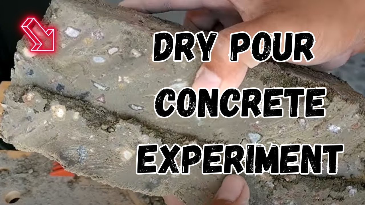 You Won't Believe What We Found in This Dry Pour Concrete Experiment ...