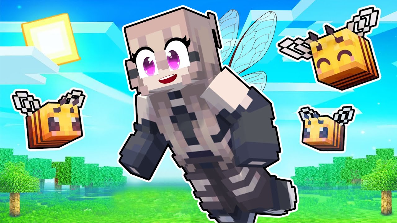 Sunt *ALBINA PENTRU O ZI* in minecraft?! - YouTube