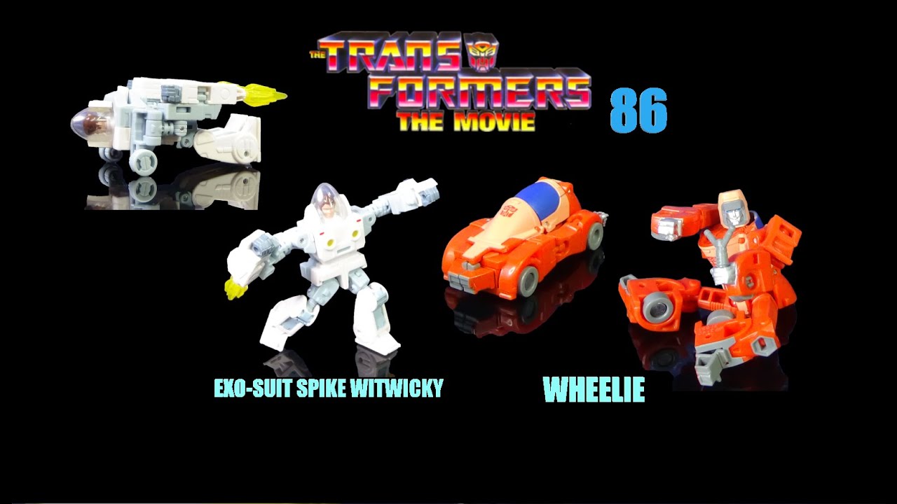 Transformers 86 Studio Series Exo-Suit SPIKE Witwicky & WHEELIE toy ...