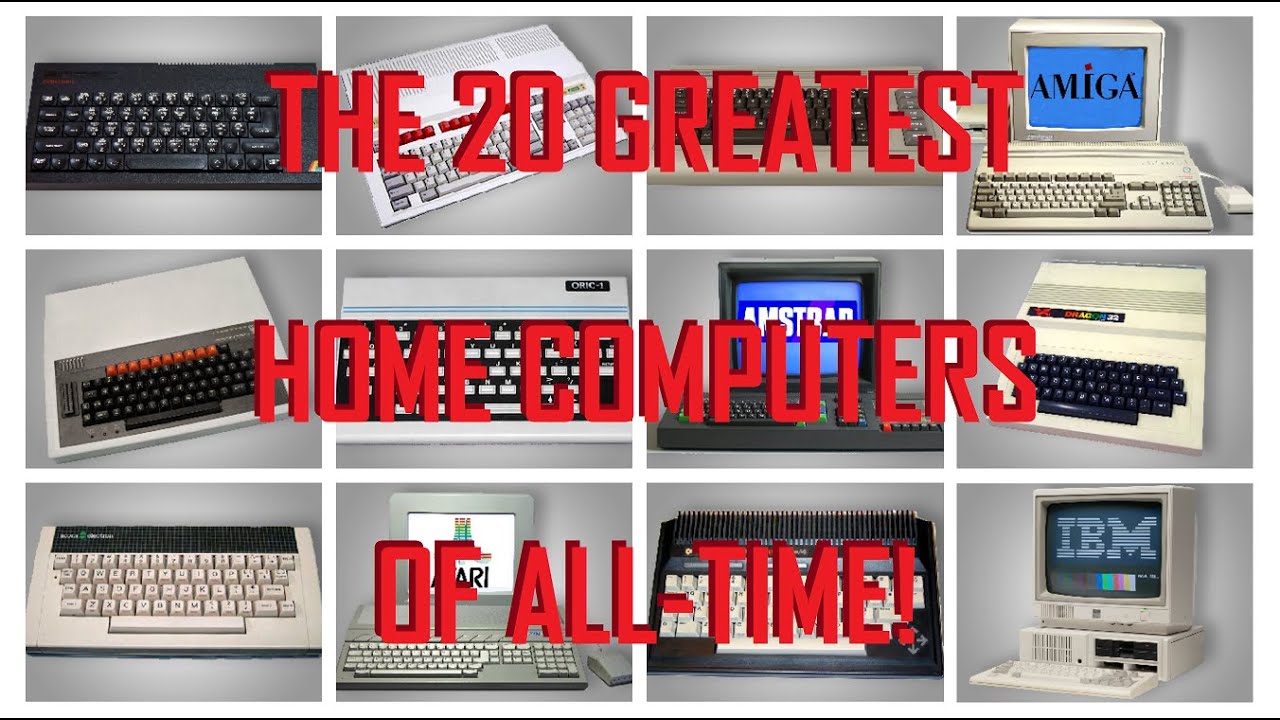 The 20 Greatest Home Computers of All-Time! - YouTube