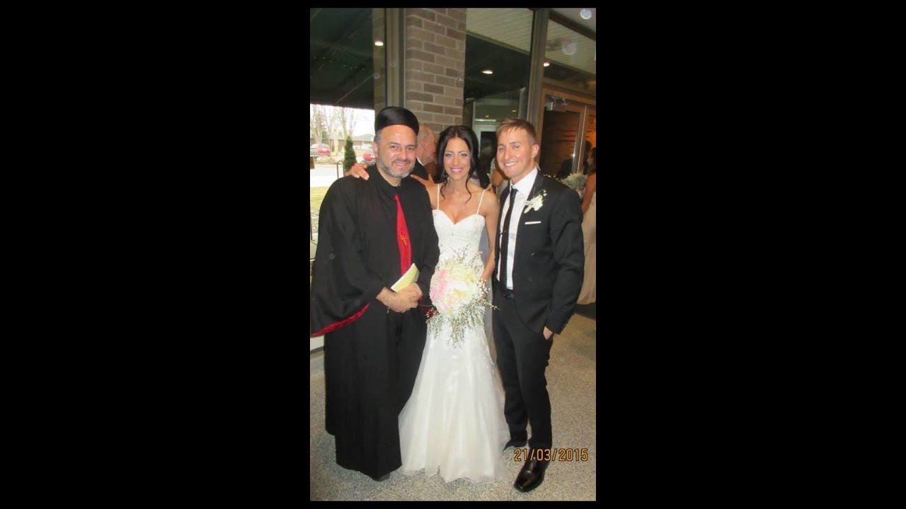 CHORBISHOP CHARLES SAAD CELEBRATING WEDDINGS: 2008-2015 IN CANADA - YouTube