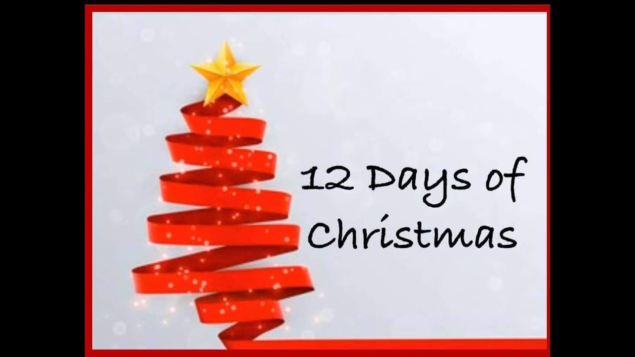 12 days of Christmas! Day 8 - YouTube