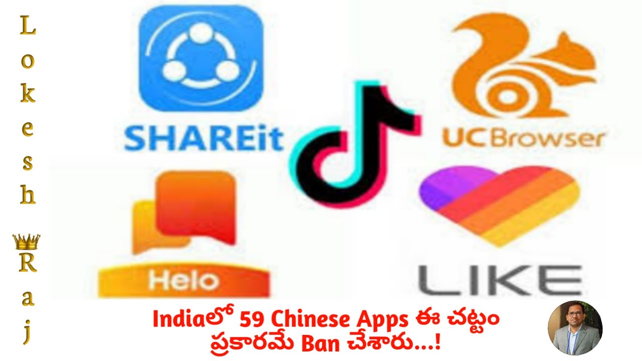 Indiaలో 59 Chinese Apps ని ఈ చట్టం ప్రకారం Ban చేశారు...! - YouTube