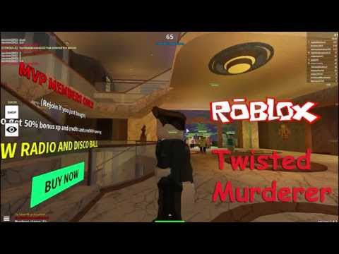 Roblox Twisted Murderer Mvp Area Youtube 9648