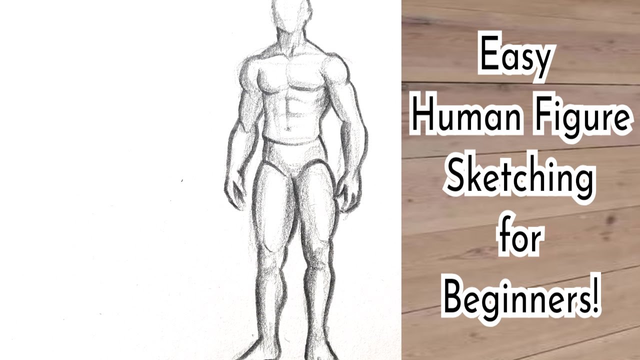 Human Figure Sketching For Beginners | How to Draw a Full Body Step by ...