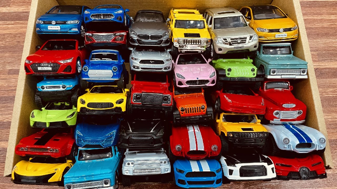 Small Size Hatchback, SUVs and GTR Toys Cars From The Box - YouTube