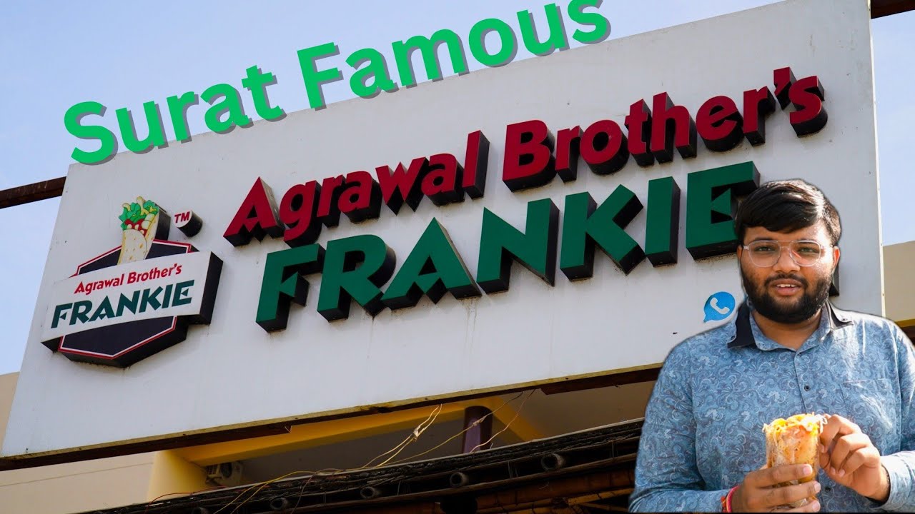 Surat Famous Frankie Place | Agarwal Brothers Frankie | Street Food ...