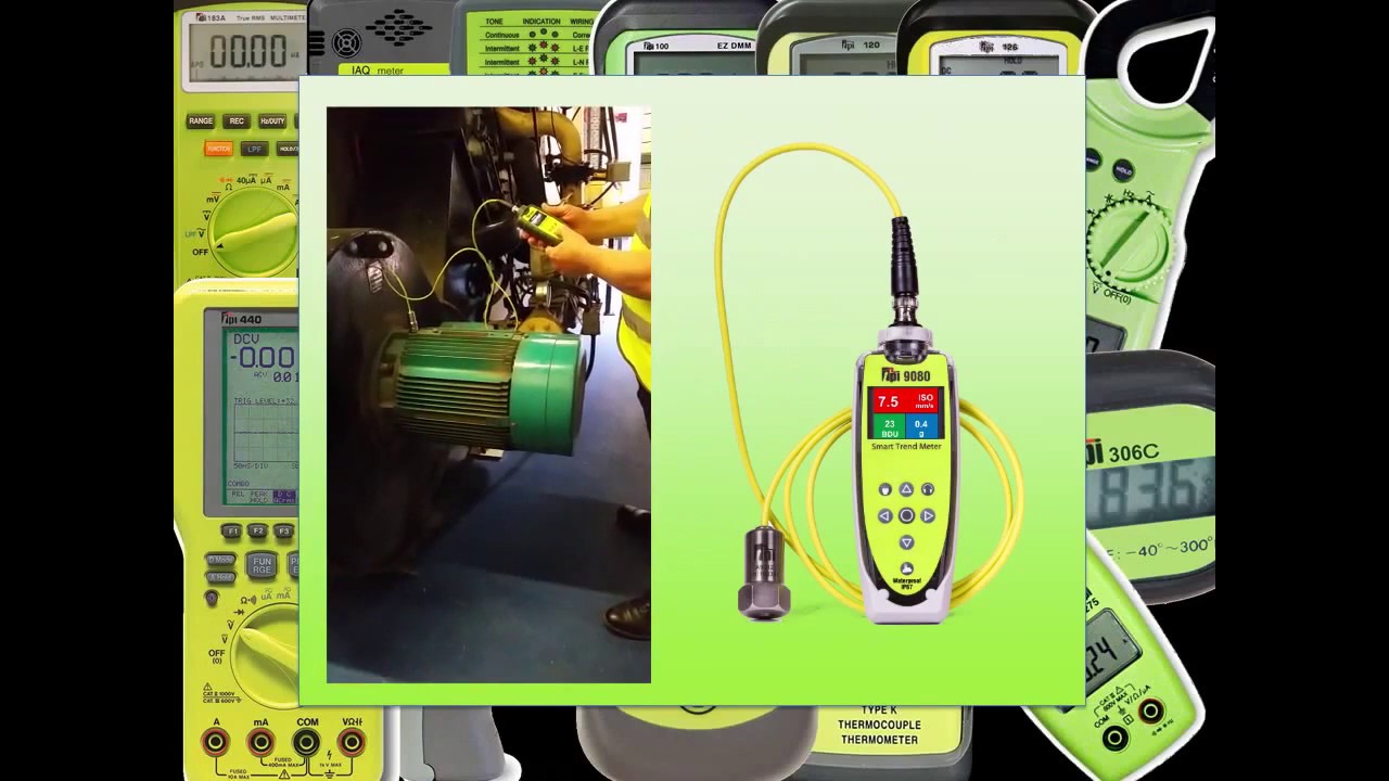 TPI 9080 Vibration Analyzer: Overview - YouTube