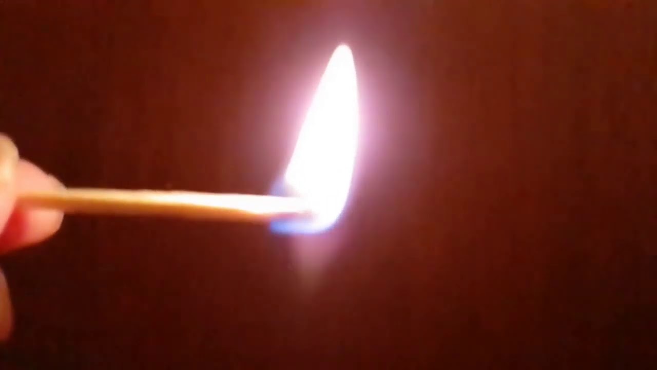 How to strike a matchstick - YouTube