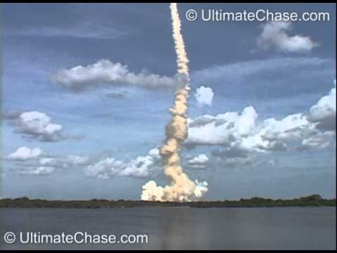 Space Shuttle Atlantis Launch - Mission STS 122 - YouTube