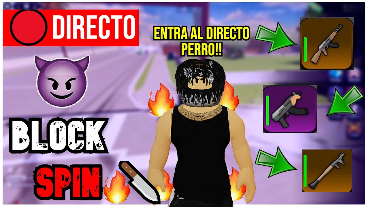 🔴🔥DIRECTO JUGANDO BlockSpin 🔪 ROBLOX CON SUSCRIPTORES🔥 yampol_YT - YouTube