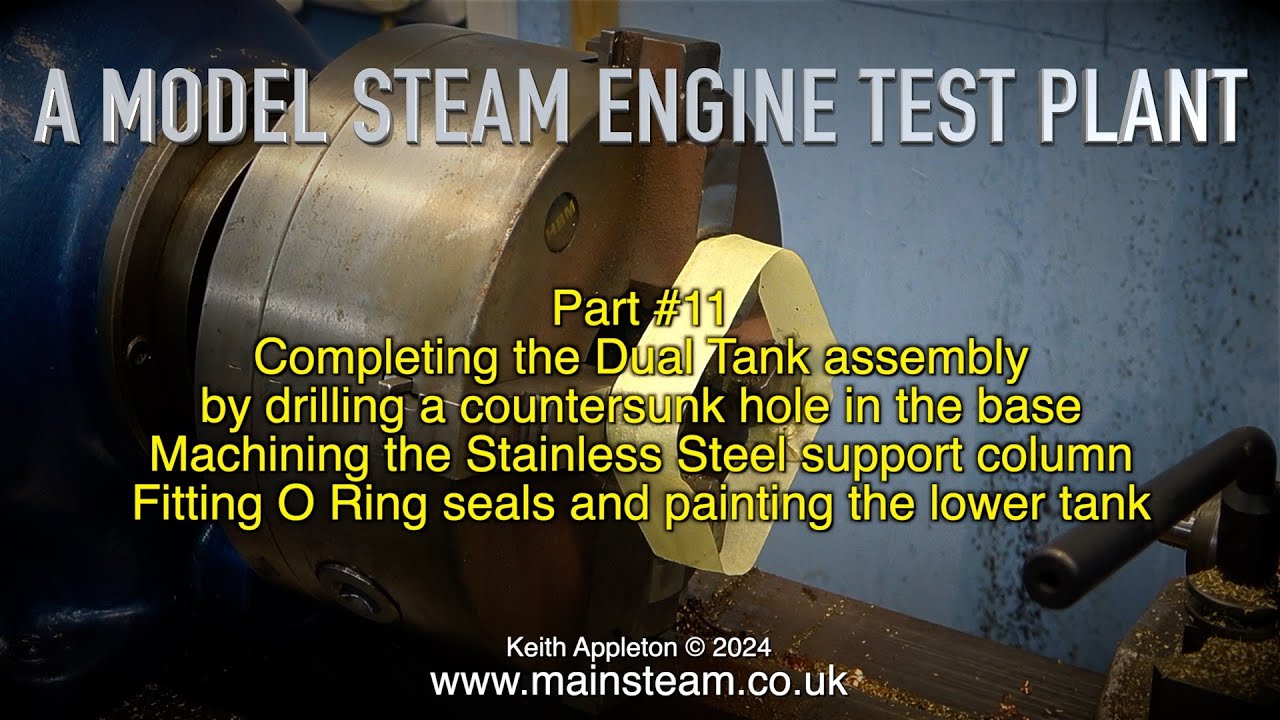 A MODEL STEAM ENGINE TEST PLANT - PART #11 - YouTube