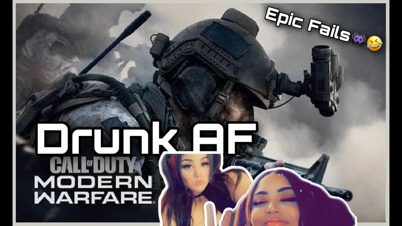 Drunk girls + COD (Funny AF) - YouTube