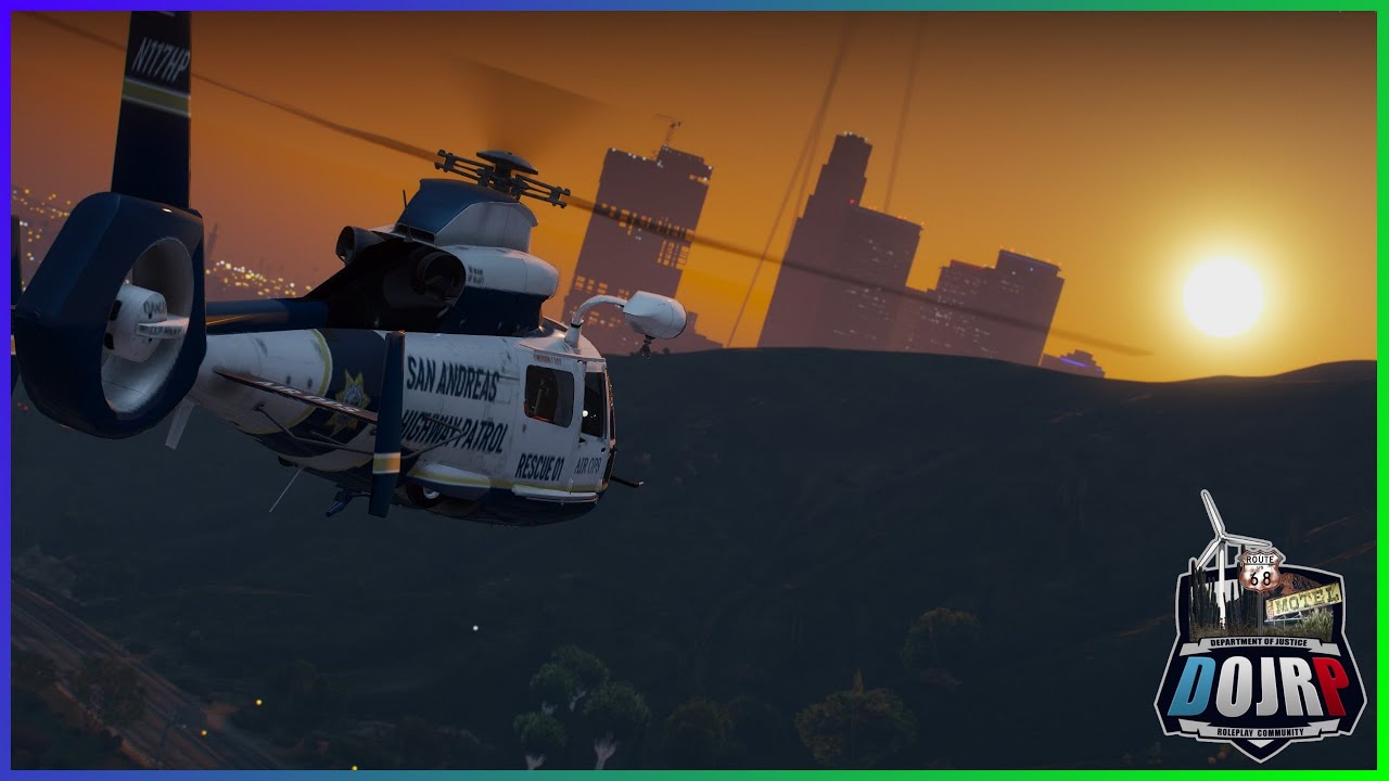 DOJRP Cops #1 | Air Units Available! - YouTube