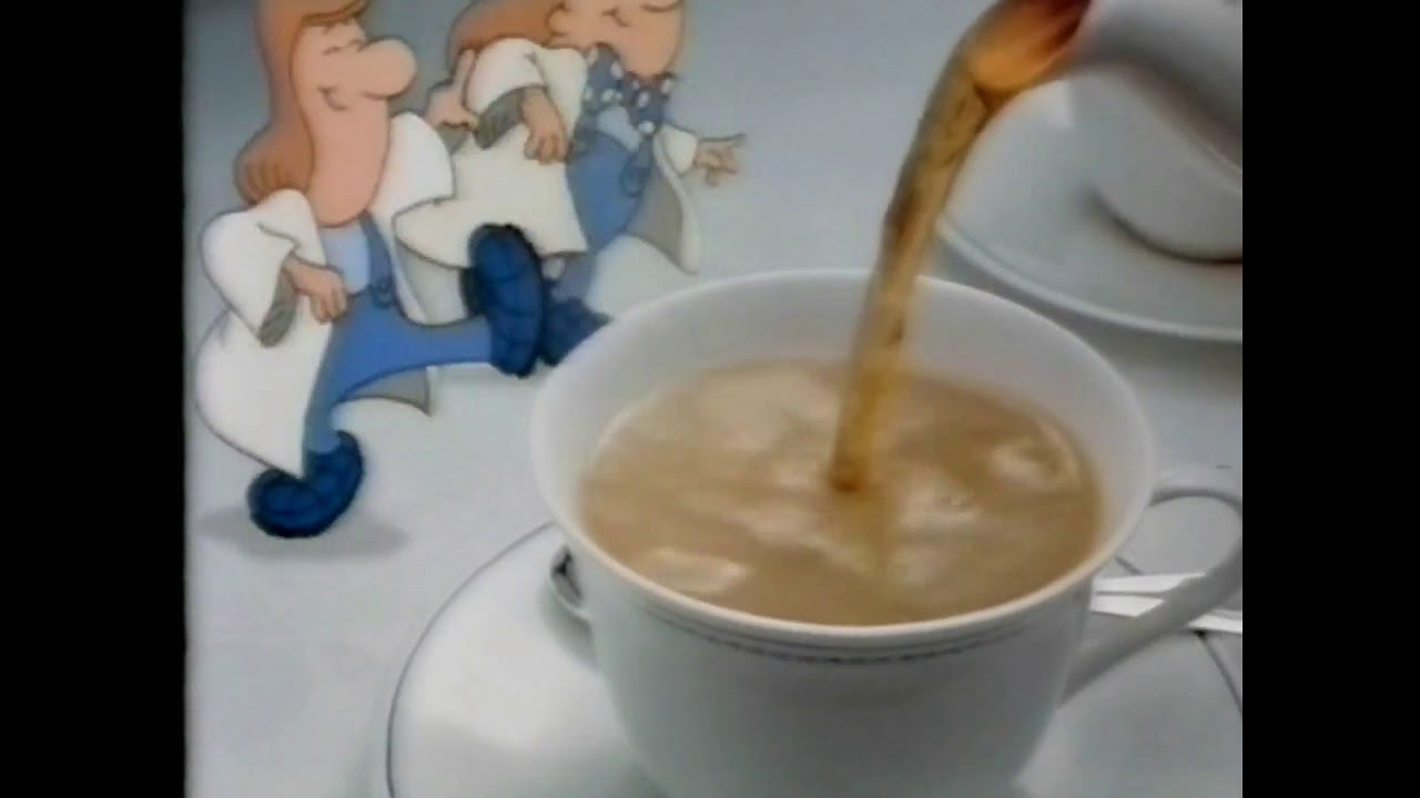Round Tetley Tea Bags, Hound Dog, TV Commercial 1990 - YouTube