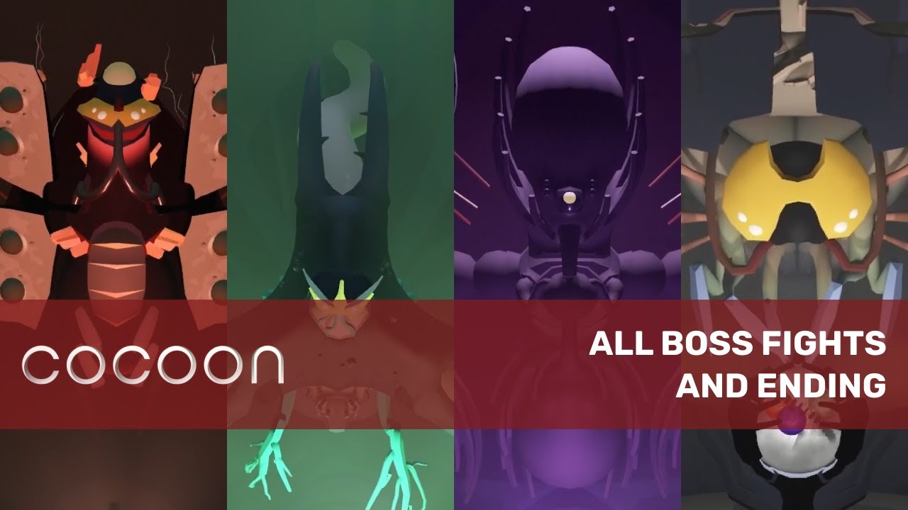 COCOON Boss Fights And Ending - YouTube