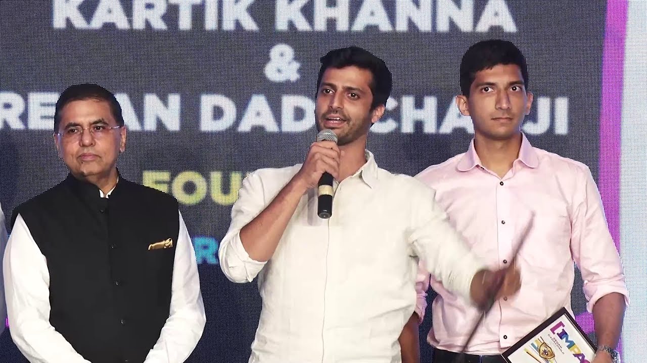 Kartik Khanna & Rehan Dadachanji of The Starter Labs receive the IMPACT ...