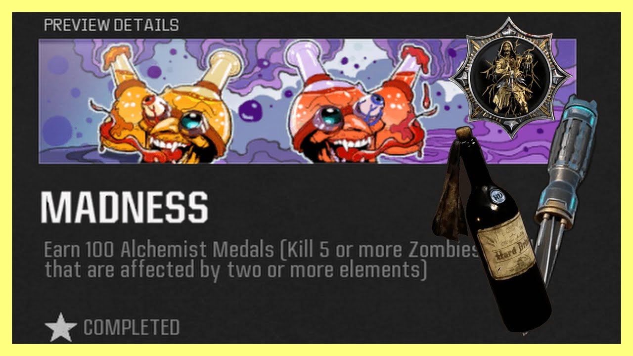 FASTEST WAY TO UNLOCK MADNESS CALLING CARD IN BLACK OPS 6 - YouTube
