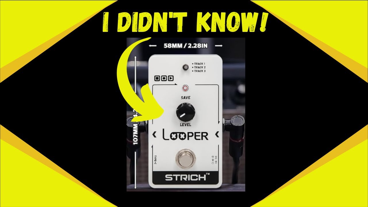 Unleash Your Creativity with the STRICH Looper Guitar Effect Pedal ...