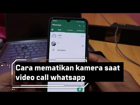 Cara mematikan kamera saat video call whatsapp