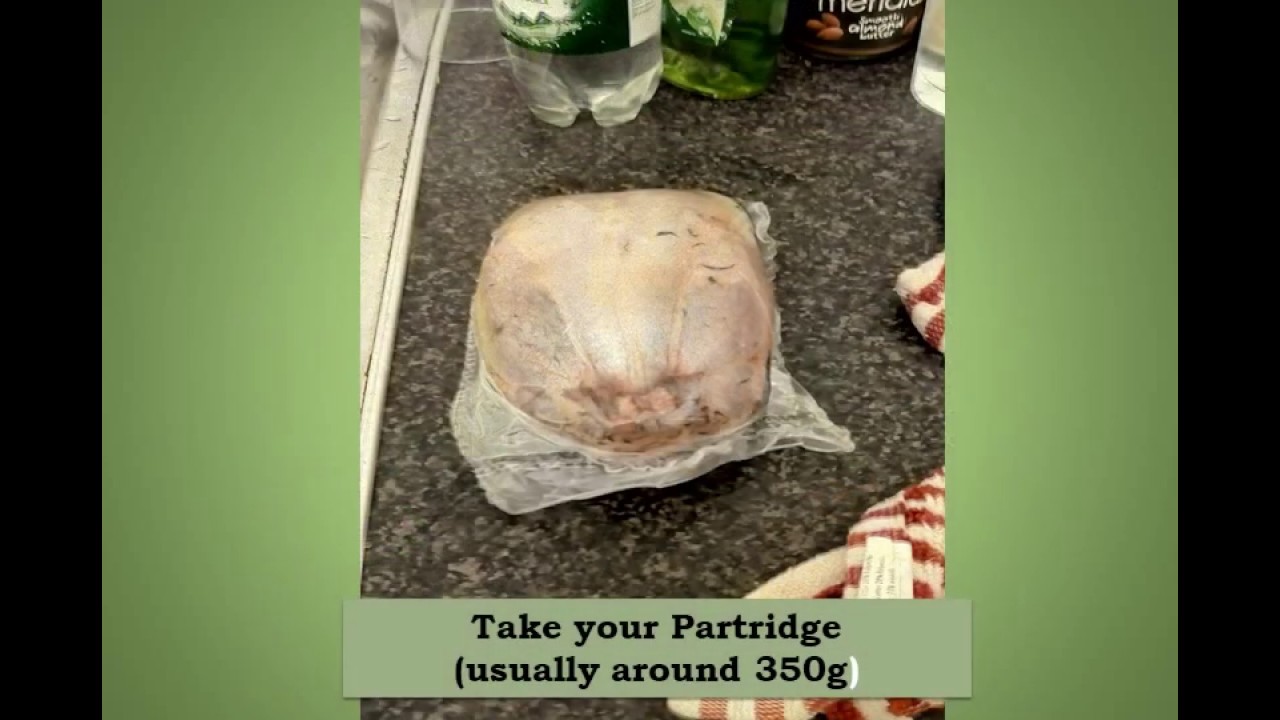 How to Cook Roast Wild Partridge Easy & Simple - YouTube