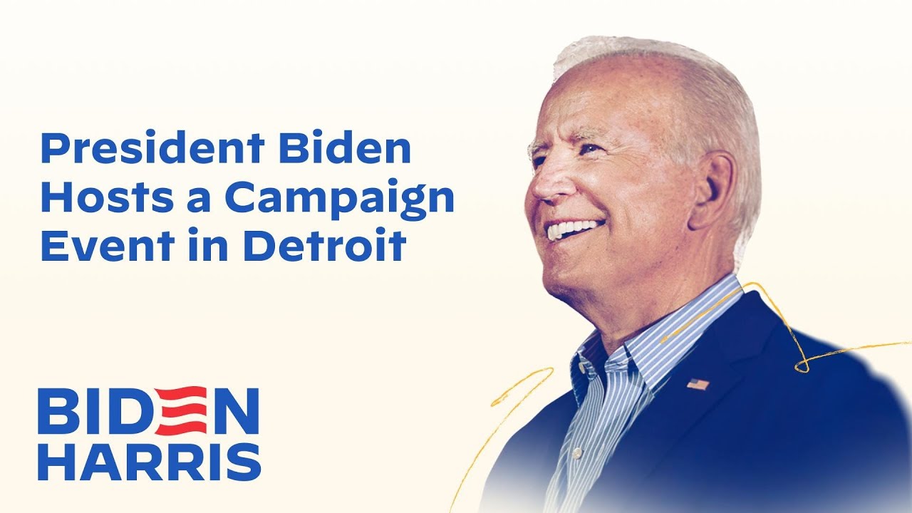 Watch replay: Biden campaign speech in Detroit, Michigan
