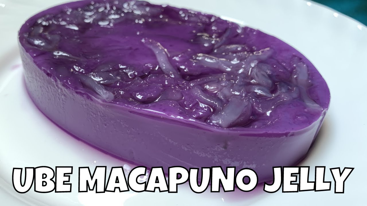 CREAMY UBE MACAPUNO JELLY - YouTube