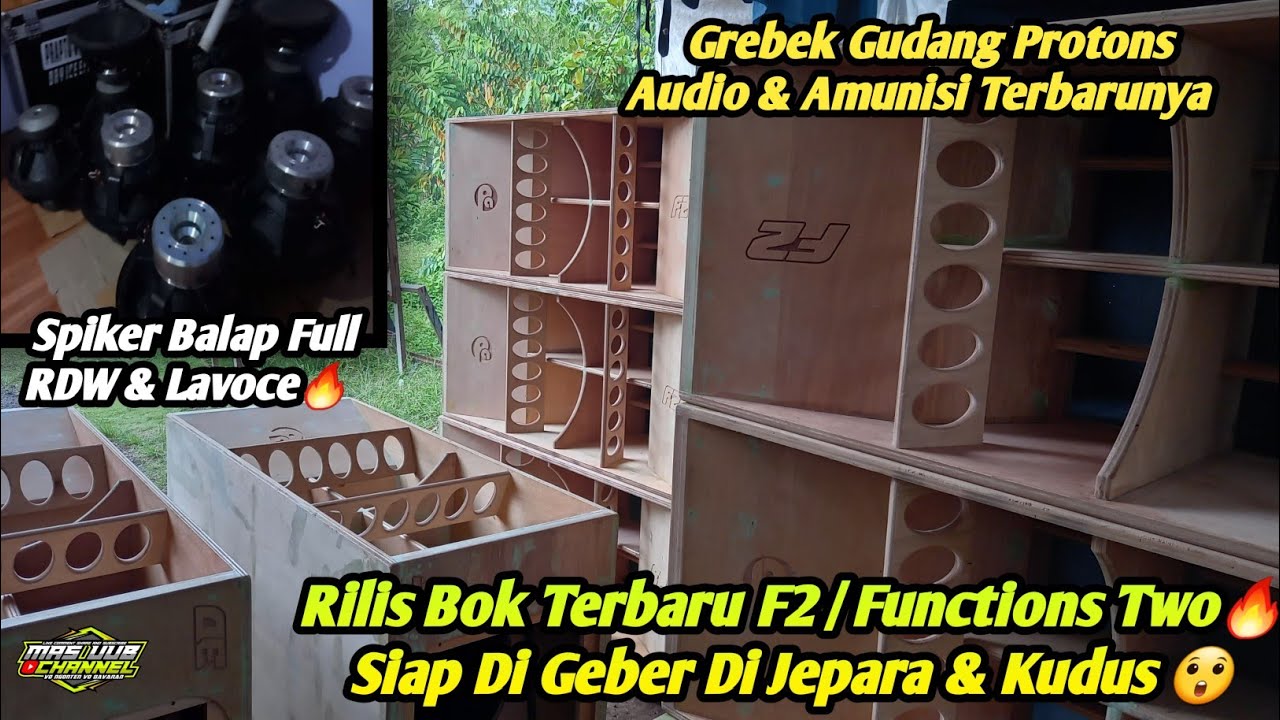 UNBOXING BOK F2 TERBARU PROTONS AUDIO JEMBER🔥 SIAP DI GEBER BUAT BATTLE ...
