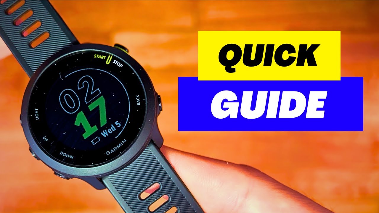 GARMIN Forerunner 55 (FR55) Review⌚ All the QUICK Answers - YouTube