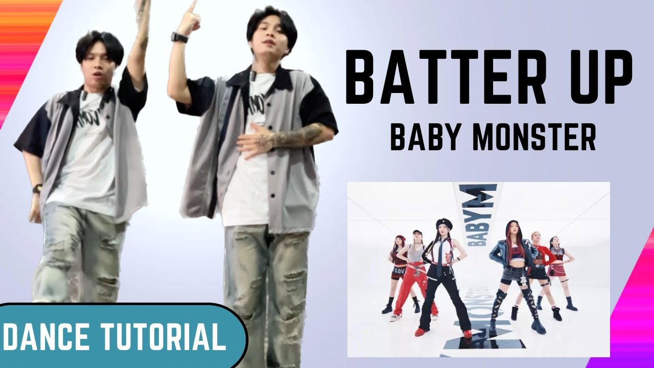 สอนเต้น BABYMONSTER - 'BATTER UP' | Dance Tutorial + Mirrored (อย่างละเอียด) By 4Kstudio - YouTube