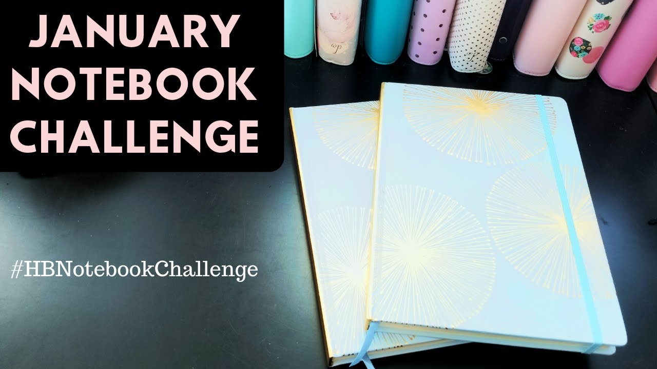 January Notebook Challenge & Giveaway! - YouTube