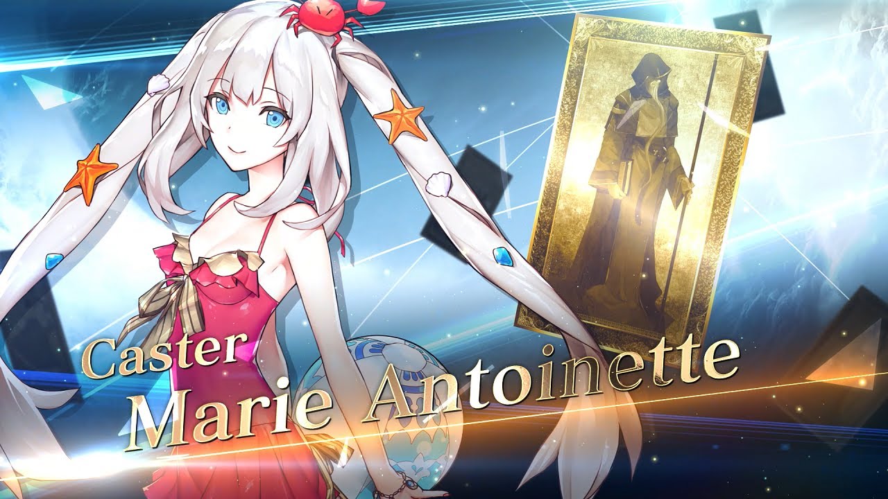 Fate/Grand Order - Marie Antoinette (Caster) Servant Introduction - YouTube