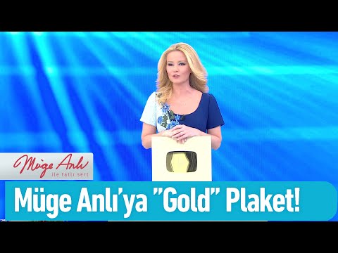 Müge Anlı'ya Youtube'dan ''Gold Ödül'' - Müge Anlı İle Tatlı Sert 14 Temmuz 2020