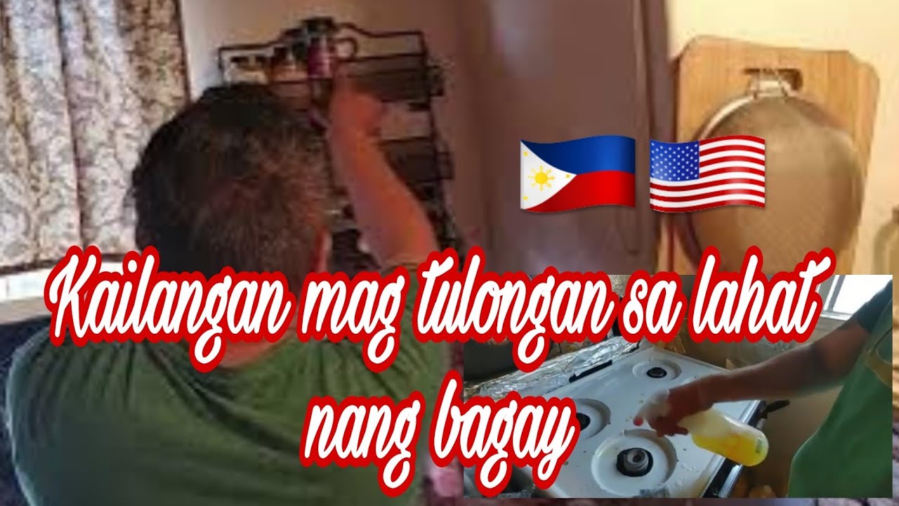MAG TULONGAN SA LAHAT NANG BAGAY... MISTER TINULUNGAN AKONG MAG LINIS ...