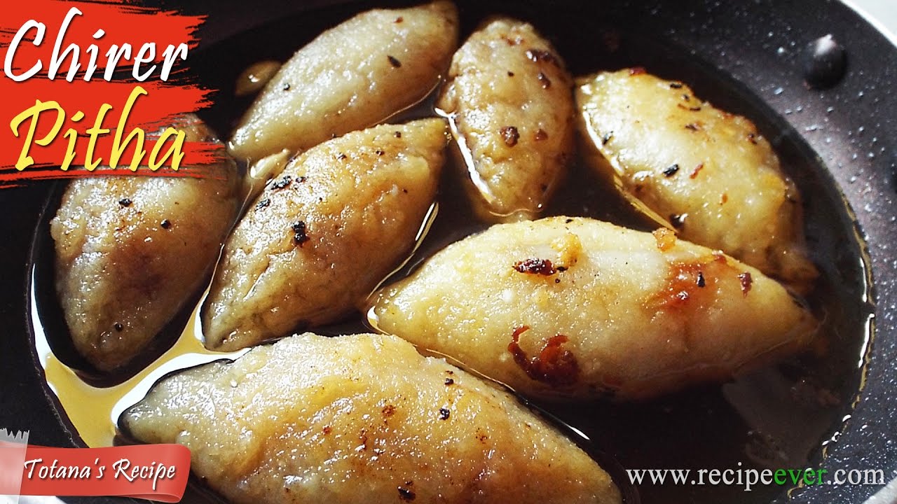 Bengali sweets puli pitha recipe | Chirer pithe puli | Easy pitha ...