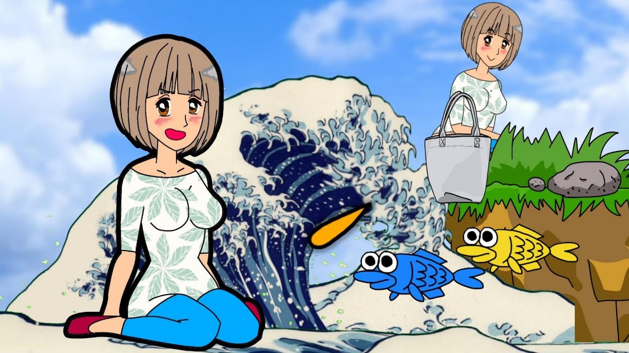 Funny potty 21 | Potty Girl VS Neptune | Laughing anime | kartun lucu ...