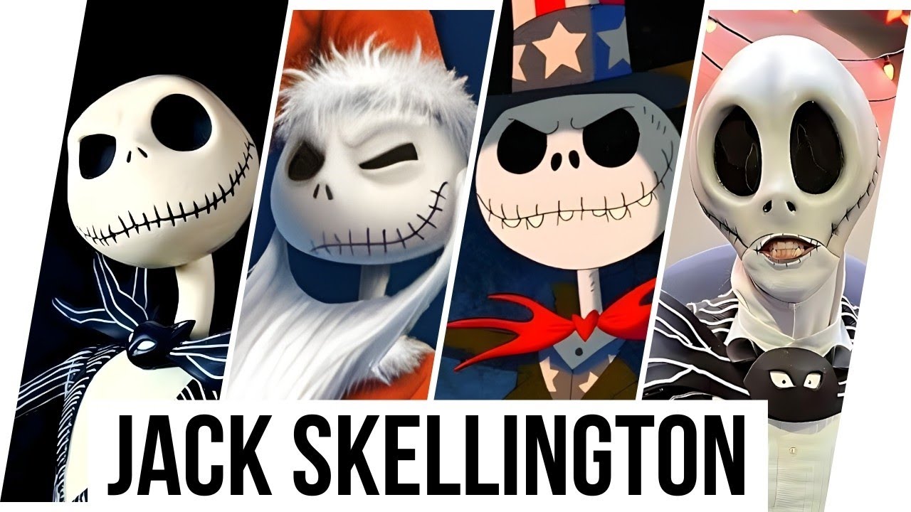 Jack Skellington / The Pumpkin King Evolution (The Nightmare Before ...