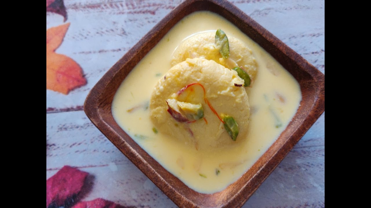 Rasmalai Recipe | How to make Rasmalai | Homemade Rasmalai Sweet | Try ...