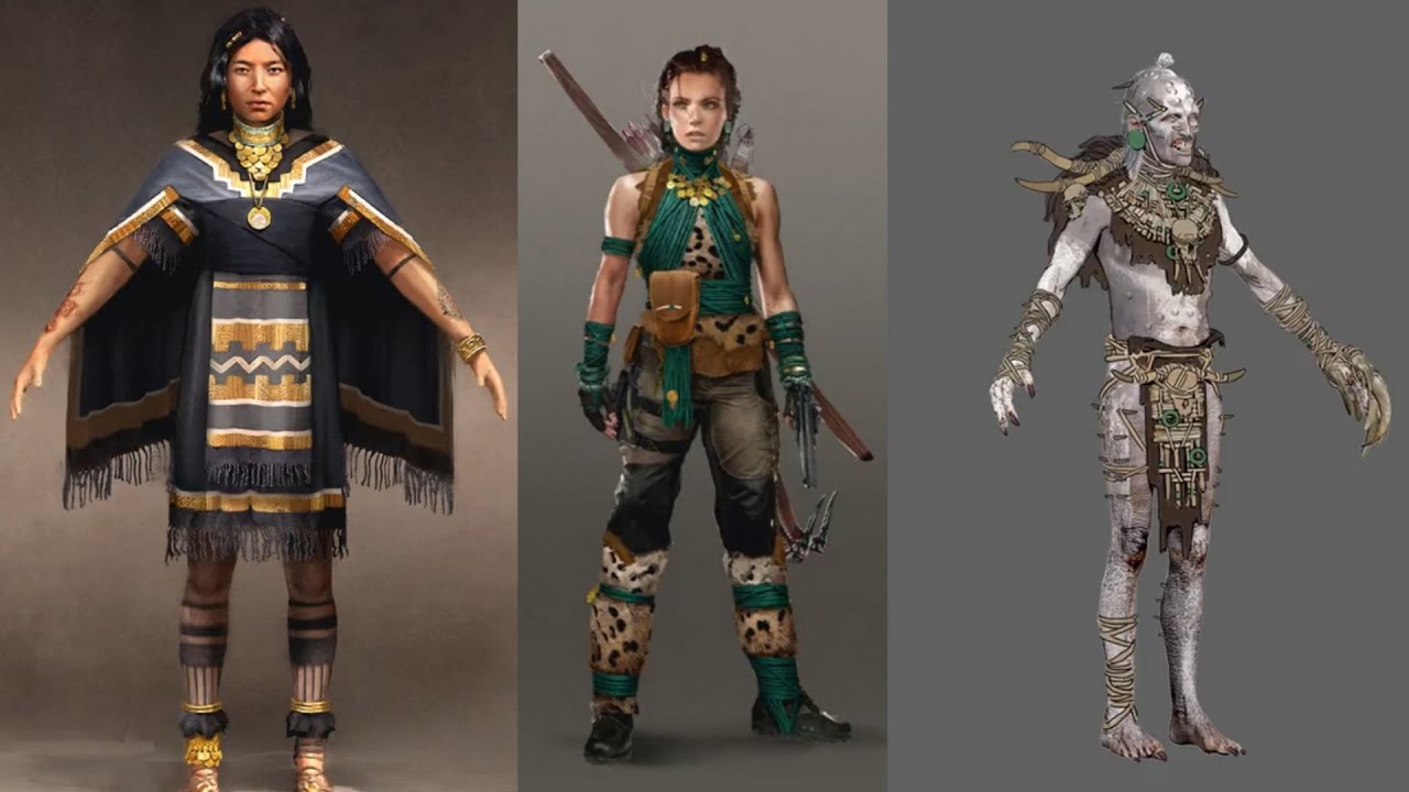 Shadow of the Tomb Raider - Characters and Creatures - YouTube