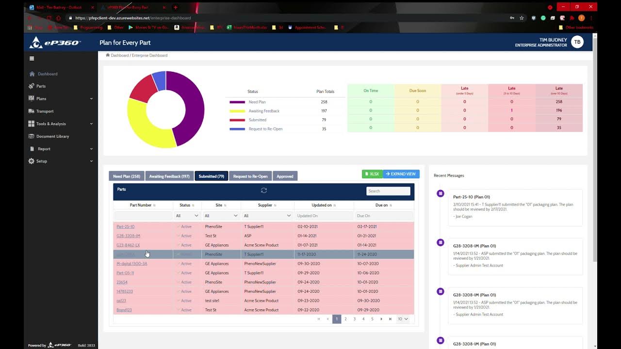 PFEP Dashboard - YouTube
