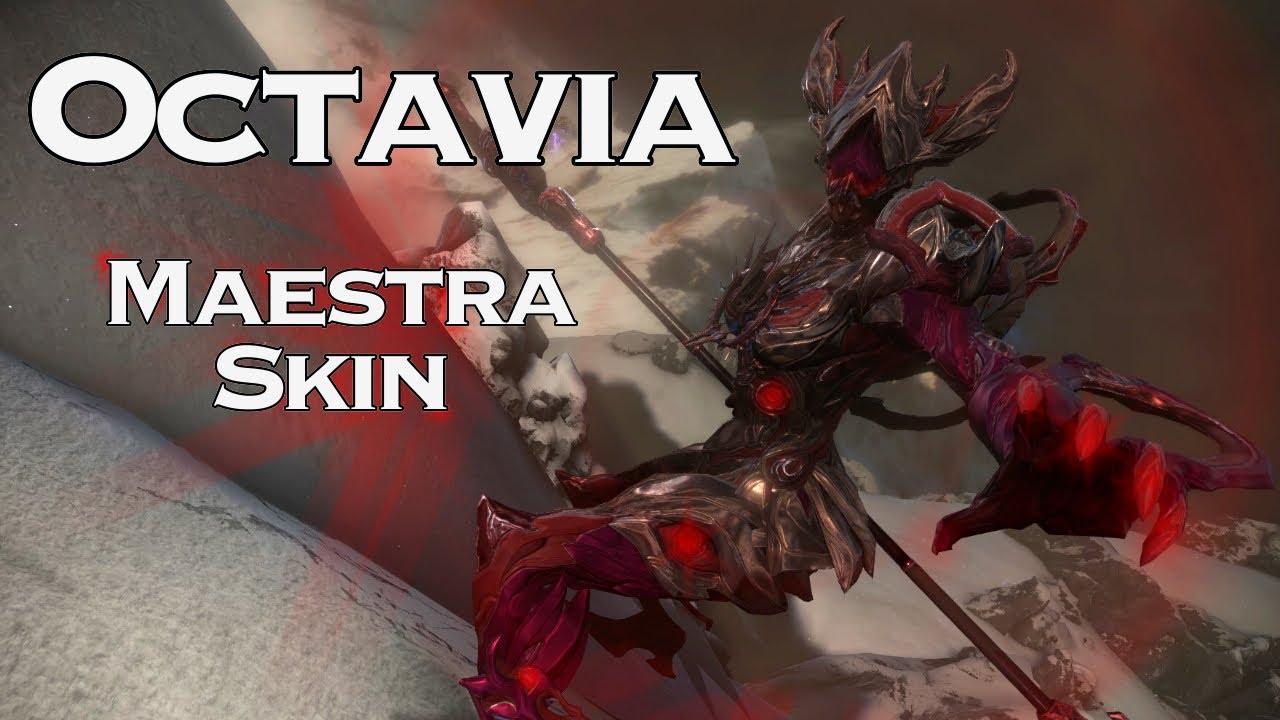 WARFRAME - Octavia deluxe skin - YouTube