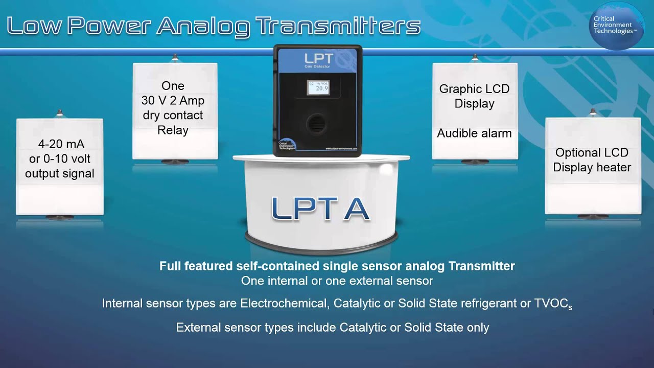 LPT and LPT-A Gas Detectors - YouTube