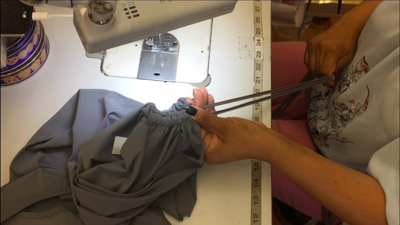 Pulling Binding Through a Hem | Indie Source - YouTube