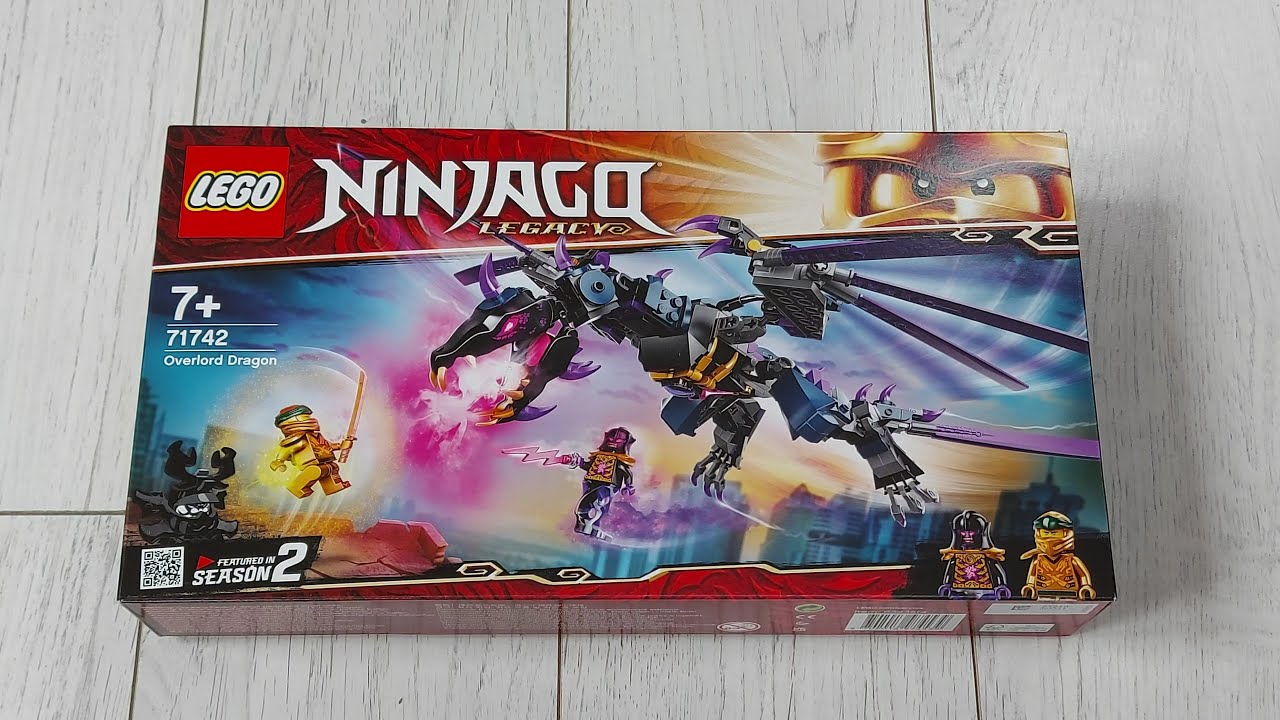 LEGO NINJAGO SMOK OVERLORD [MROCZNY WŁADCA] 71742 - RECENZJA - YouTube