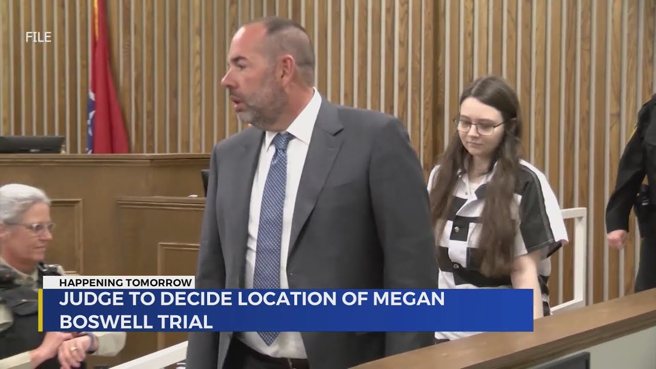 DA argues Megan Boswell case doesn't constitute venue change - YouTube