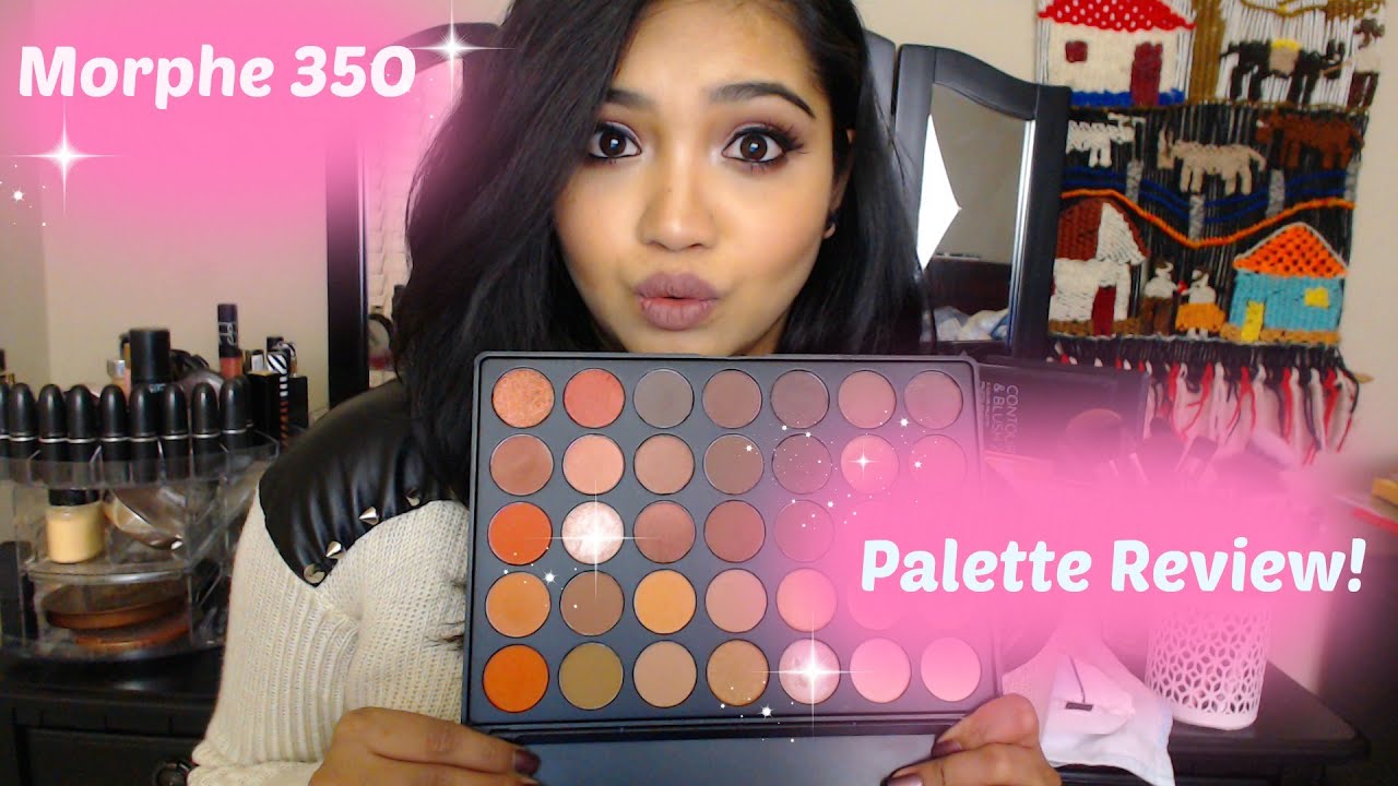 Morphe 35O Palette review and swaches - YouTube