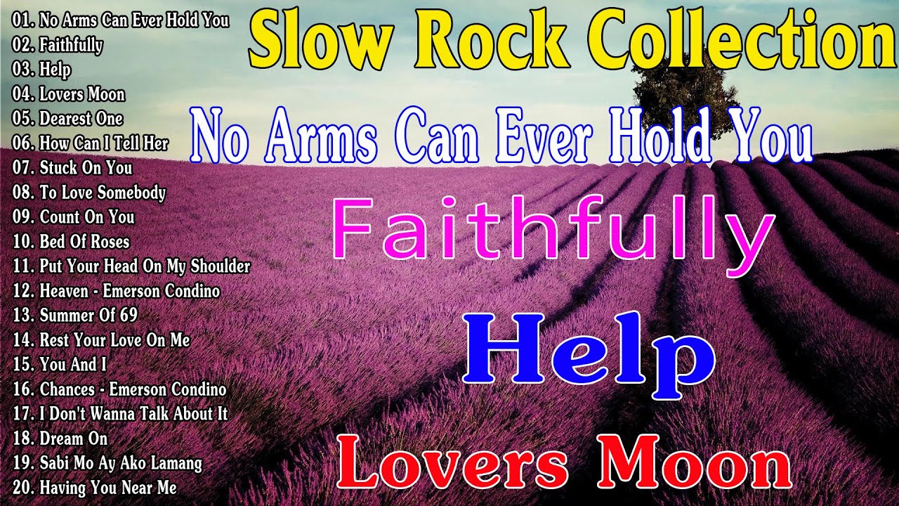 Slow Rock Collection💜💜 Lumang Tugtugin Nonstop Medley 🌟🌟Emerson Condino ...