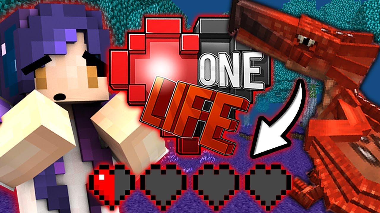 I HAVE HALF A HEART LEFT!! | Ep. 19 | One Life Minecraft SMP - YouTube