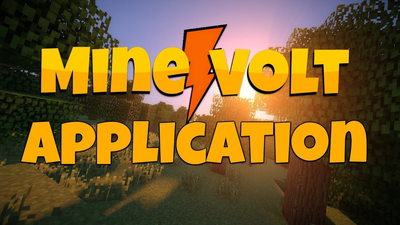 Minecraft - Mine Volt SMP Application ( Accepted! ) :D - YouTube